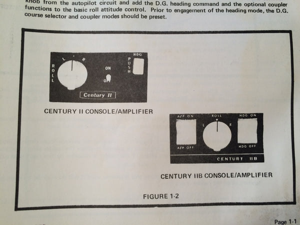 Edo-Aire Mitchell Century II, Century IIB and Century III Service Manu ...
