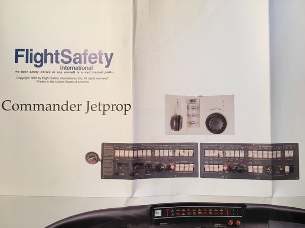 Commander Jetprop 840, 980, 900, 1000 Instrument Panel Poster. – G's ...