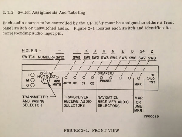 Narco CP 136T Install Manual. – G's Plane Stuff
