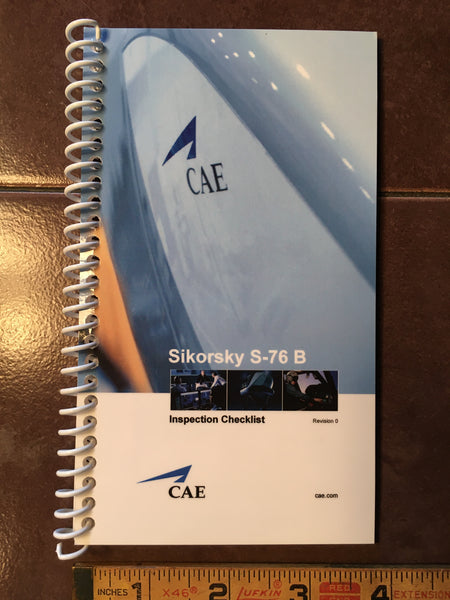 Sikorsky S-76B Pre-Flight Post-Flight Inspection Checklist – G's Plane ...
