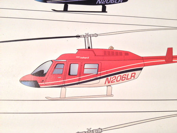 Bell 206L-4 Technical Information Booklet Manual. – G's Plane Stuff