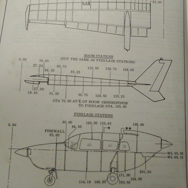 1965 Cessna 337 Super Skymaster Service Manual. – G's Plane Stuff
